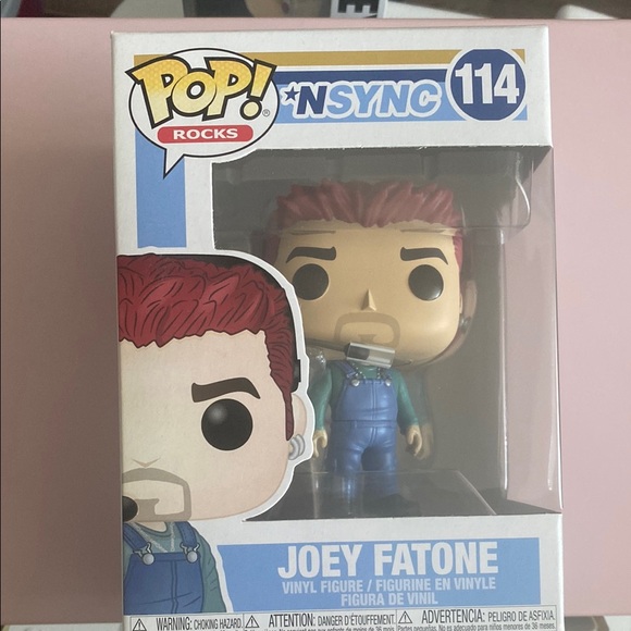 Funko | Toys | Funko Pop Rocks Nsync Joey Fatone Vinyl Figure | Poshmark